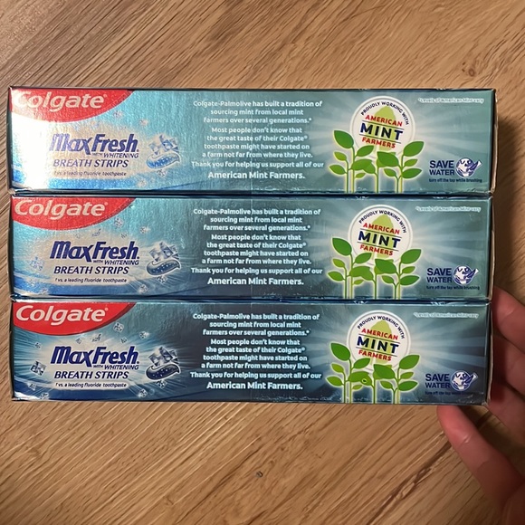 Colgate | Other | Colgate 3 Value Pack Toothpaste Max Fresh With ...
